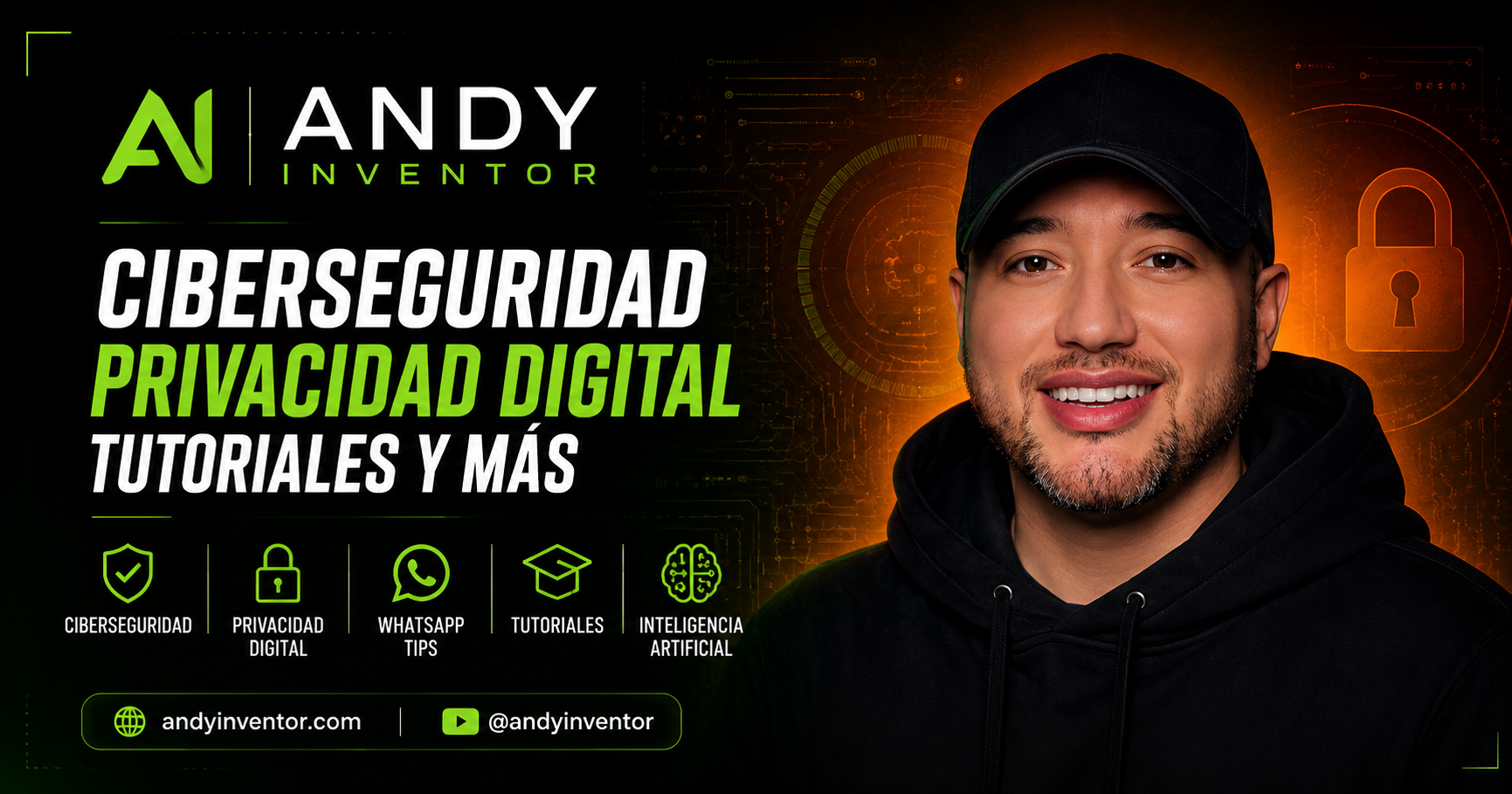 Andy Inventor | Ciberseguridad, privacidad digital y tutoriales de WhatsApp